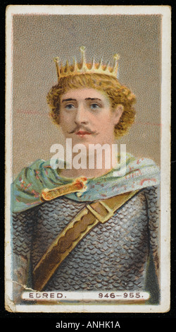 King Eadred (Edred) - King of England Stock Photo - Alamy