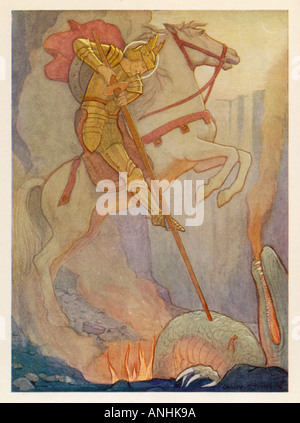 Saint George of Coventry Stock Photo - Alamy