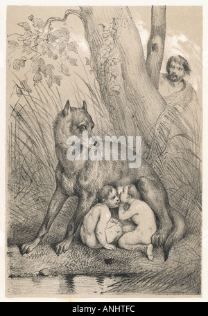 Wolves And People Stock Photo - Alamy