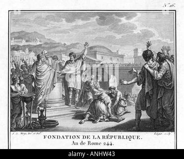 The foundation of the Roman Republic, following the expulsion of the ...
