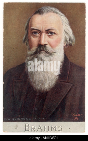 Brahms 1833 1897 Stock Photo - Alamy