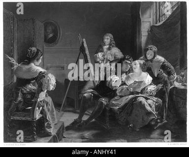 PEPYS WIFE PAINTED Stock Photo - Alamy