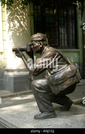 Sculpture, Shamian Dao Sand Surface Island, Guangzhou, China Stock ...