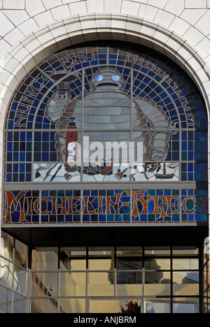 Bibendum Building Michelin House restaurant at night Fulham Road South ...