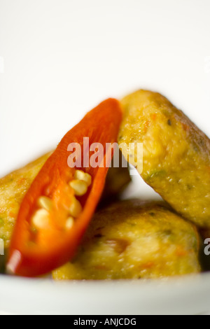 Malaysian deep-fried fish cakes Stock Photo - Alamy