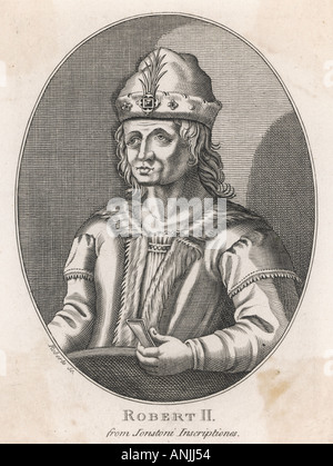 Robert II of Scotland, 1316 – 1390. King of Scots from 1371 to his ...