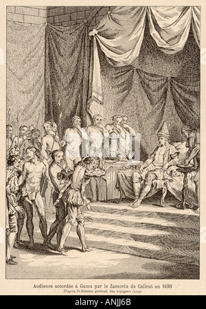 'Vasco da Gama and the Zamorin of Calicut – Opening up of direct ...