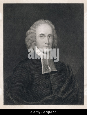 Jonathan Edwards, 1703 - 1758, an American, New England preacher ...