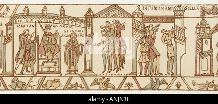 HALLEYS COMET 1066 Stock Photo - Alamy