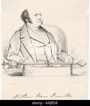 William Rowan Hamilton, Irish Mathematician Stock Photo - Alamy