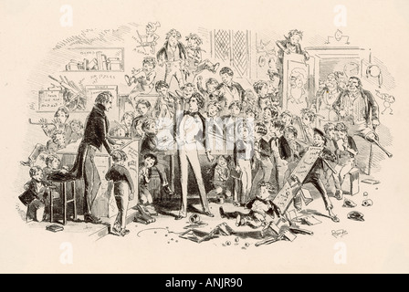 David Copperfield, “Steerforth and Mr. Mell” Stock Photo: 32406129 - Alamy