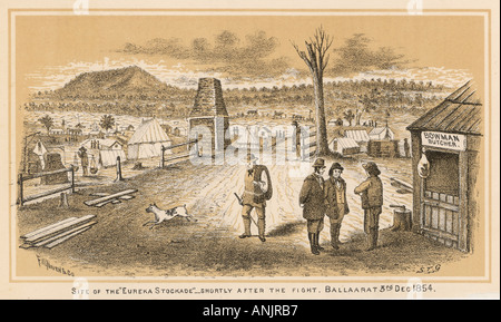 EUREKA STOCKADE Stock Photo - Alamy