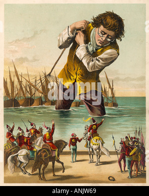 Gulliver - Blefuscudian Stock Photo - Alamy