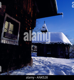 traditional farmhouse Lindberg outdoor museum Bavarian Forest, Bavaria ...