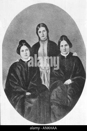 The fox sisters: Margaretta, Kate and Leah pioneer spiritualists ...