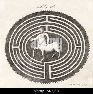 Centaur in Labyrinth Stock Photo - Alamy