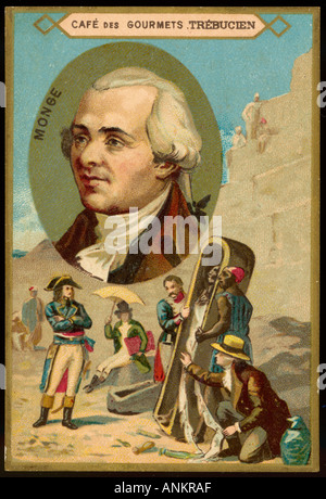 Gaspard Monge, French Mathematician Stock Photo - Alamy