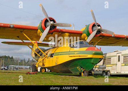 Consolidated PYB Catalina - Canso C-FNJB Seaplane Stock Photo - Alamy