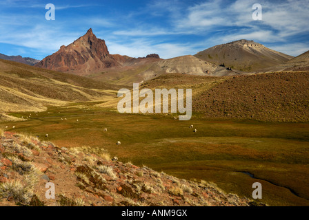 Monte Zeballos (2743 m) near Los Antiguos, Province of Santa Cruz ...