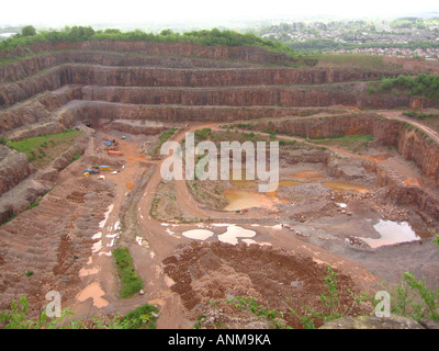 Limestone Quarry Lesser Garth Taff s Well Quarry Near Cardiff South ...