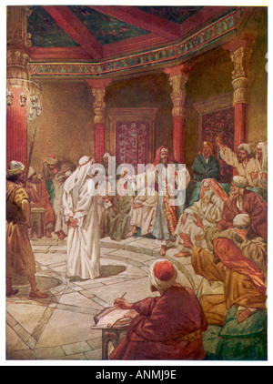 JESUS ON TRIAL Stock Photo - Alamy