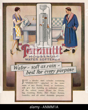 PERMUTIT WATER SOFTENER Stock Photo - Alamy