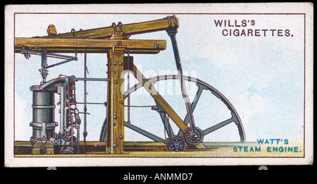 WATT'S STEAM ENGINE circa 1765 Date: 1765 Stock Photo - Alamy