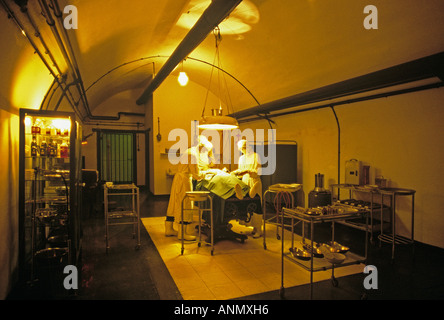 German Underground Hospital in Jersey War Tunnels, Channele Islands ...