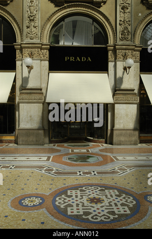 Exterior of the Prada store in Milan, Italy Stock Photo - Alamy