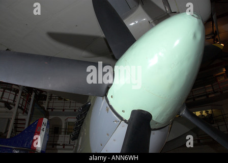 Aircraft propeller nose cone Stock Photo - Alamy