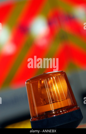 Orange flashing light Stock Photo: 41783324 - Alamy
