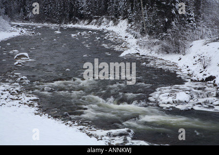 Telkwa River in winter Telkwa British Columbia Stock Photo - Alamy