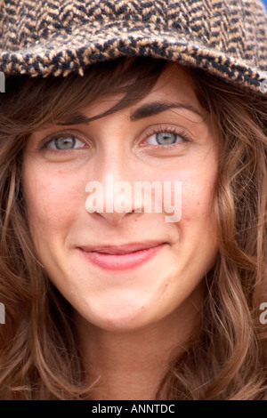 Abi Harding Saxophone player for The Zutons at Glastonbury Festival of ...