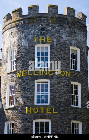 The Wellington Hotel in Boscastle Stock Photo - Alamy