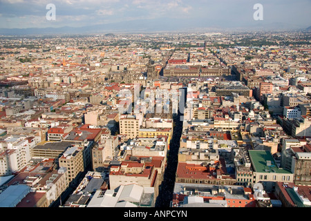 Aerial view of mexico city Stock Photo - Alamy