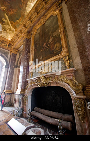 Ceiling mural, Hercules Drawing Room, Palace of Versailles, France ...
