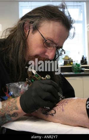 joe tattoo artist Stock Photo - Alamy