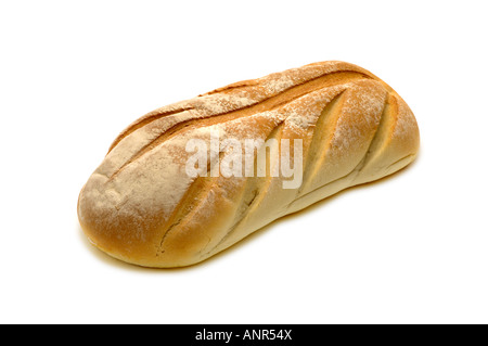 Loaf of freshly baked bread in a basket Stock Photo - Alamy