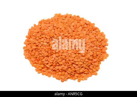 Red Split Lentils Stock Photo - Alamy