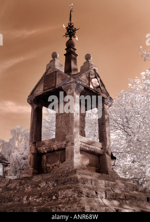 Lymm Cross at Lymm Village, Cheshire Stock Photo - Alamy