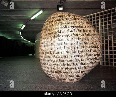 the cursing stone, Carlisle, Cumbria Stock Photo - Alamy