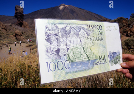 Spain 1000 Peseta Note Stock Photo - Alamy