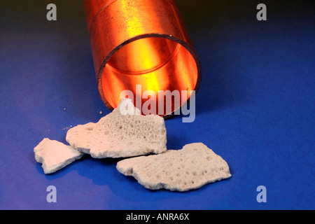 Lime scale and copper tubing Stock Photo - Alamy