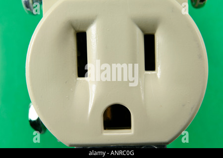 Electrical socket, domestic north american standard Stock Photo - Alamy