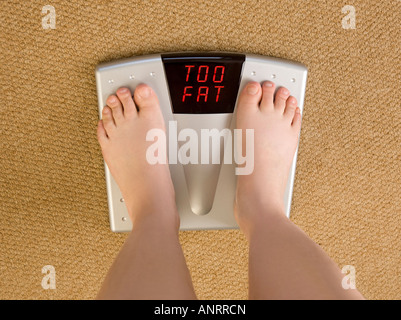 Scale reading heavy weight Stock Photo: 12674182 - Alamy