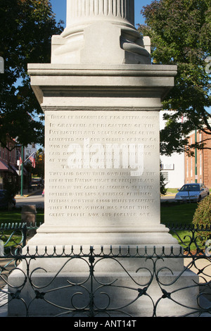 Civil War Statue Mount Vernon Ohio Stock Photo - Alamy