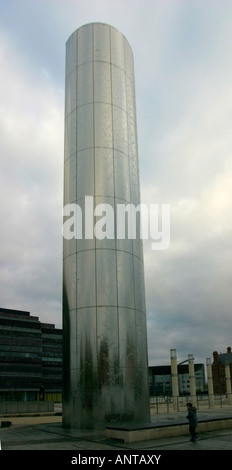 A 70ft high stainless steel water tower erected at the north end of the ...