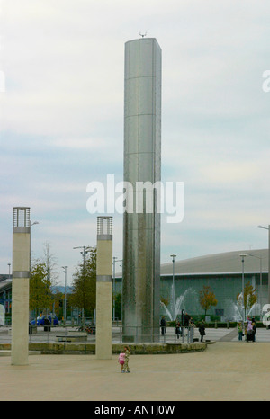 A 70ft high stainless steel water tower erected at the north end of the ...