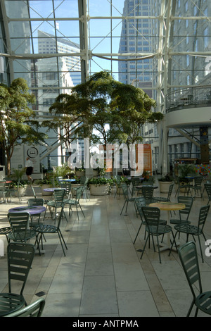 Inside the Indianapolis Art Garden in downtown Indianapolis city ...