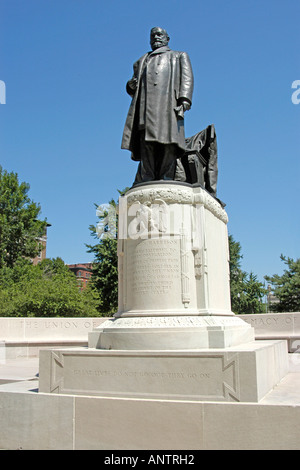 Benjamin Harrison Monument in Indianapolis Indiana IN Stock Photo - Alamy